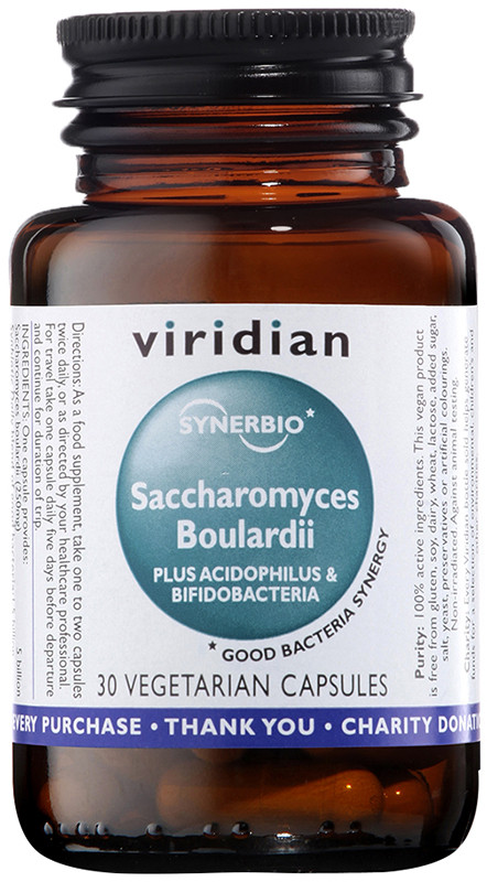 Buy Viridian Synerbio Saccharomyces Boulardii Online | Faithful to Nature