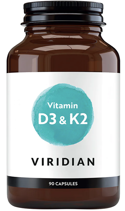 Buy Viridian Vitamin D3 & K2 Online | Faithful to Nature