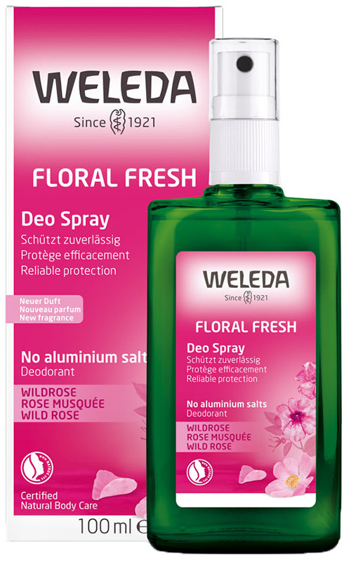 Buy Weleda Floral Fresh Deo Spray Wildrose Online | Faithful to Nature