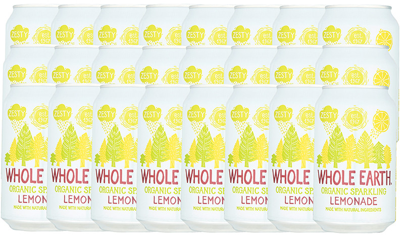 Buy Whole Earth Organic Sparkling Lemonade x 24 Online | Faithful to Nature