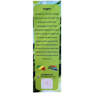 Buy Loutaya - Congo Citronella Tea Online | Faithful to Nature