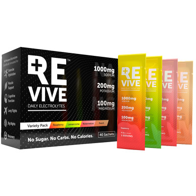 Buy REVIVE Daily Electrolytes - Variety Mix 1 - 40 Sachets Online ...