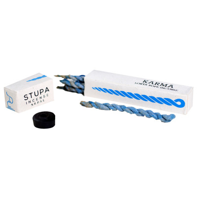 Buy Stupa Karma Rope Incense Online | Faithful to Nature
