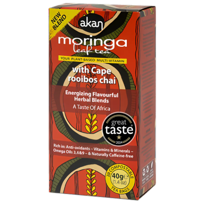 Buy Akan Moringa with Cape Rooibos Chai Tea Online | Faithful to Nature