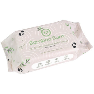 Buy Bamboo Bum Biodegradable Baby Wipes Online | Faithful to Nature