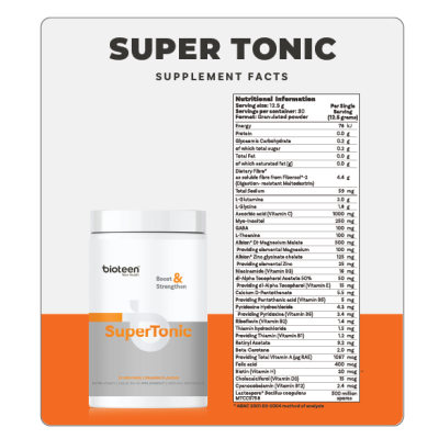 Buy Bioteen SuperTonic 375g Orange Online | Faithful to Nature