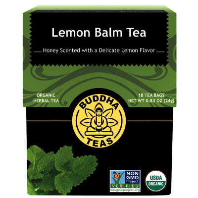 Buy Buddha Teas Lemon Balm Tea Online | Faithful to Nature