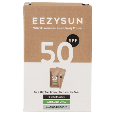 Buy Eezysun SPF50+ Mineral Sunscreen Snap Sachets Online | Faithful to ...