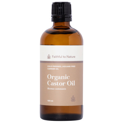 Buy FtN Organic Castor Oil 100ml Online | Faithful to Nature