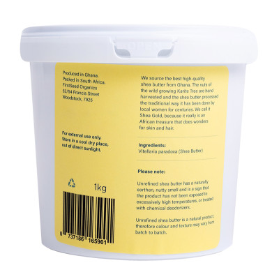Buy First Seed Organics Unrefined Shea Butter 1kg Online | Faithful to ...