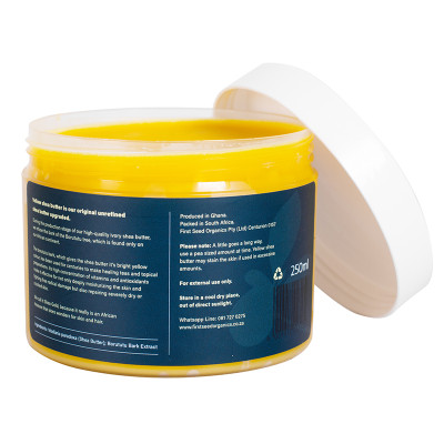 Buy First Seed Organics Yellow Shea Butter Online | Faithful to Nature
