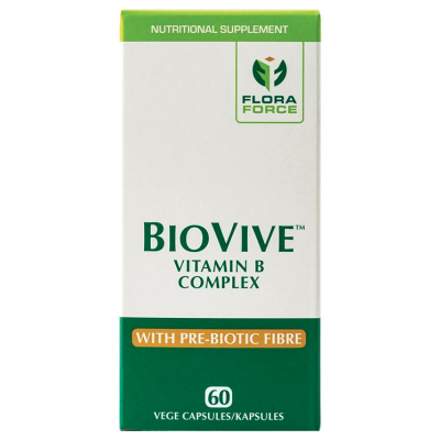 Buy Flora Force BioVive™ B-Complex with Prebiotic Fibre 60 capsules ...