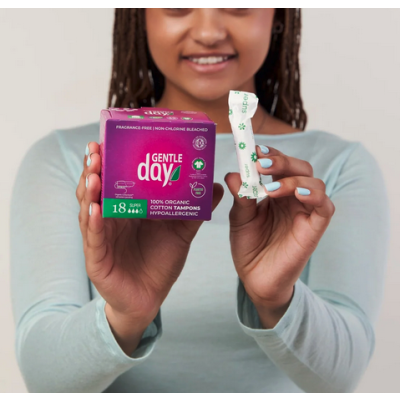 Buy Gentle Day Tampons Super - Organic & Hypoallergenic Online ...