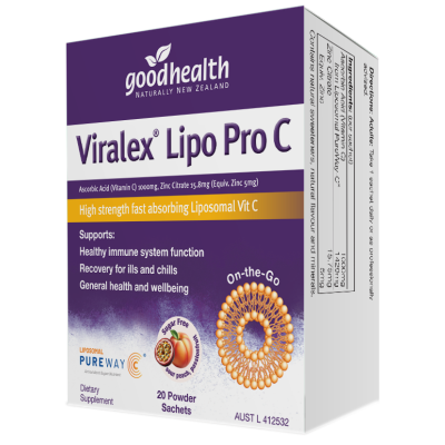 Buy Good Health Viralex® Lipo Pro C Sachets Online | Faithful to Nature