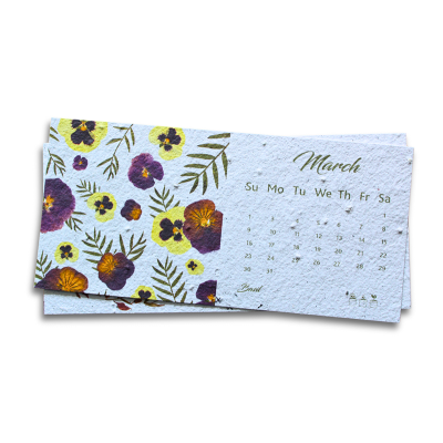 Buy Growing Paper Fleur with Grace Stand Calendar Online | Faithful to ...