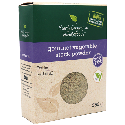 Buy Health Connection Gourmet Vegetable Stock Powder Online | Faithful ...