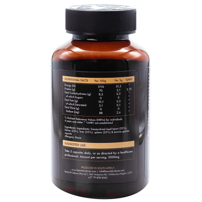 Buy Heart of Cultures Freeze Dried Beef Organs (heart, kidney, liver ...