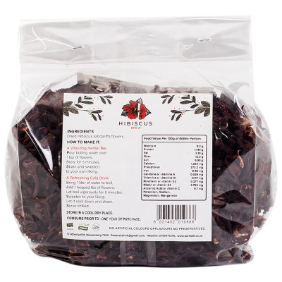Buy Karkade Loose Hibiscus Flowers Online | Faithful to Nature