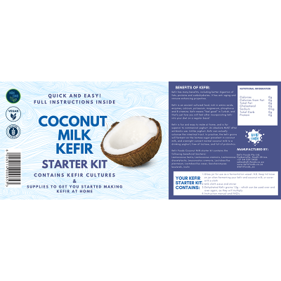Buy Kefir Foods Coconut Milk Kefir Starter Kit Online | Faithful to Nature