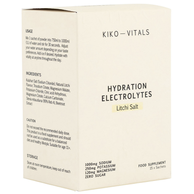 Buy Kiko Vitals Hydration Electrolytes Litchi Salt Online | Faithful to ...