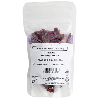 Buy Komati Dried Pomegranate Arils - Sulphur Free Online | Faithful to ...