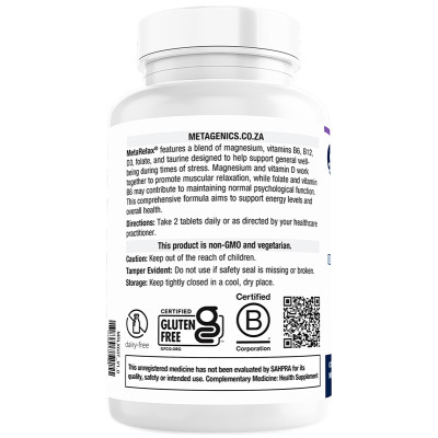 Buy Metagenics MetaRelax Tablets Online | Faithful to Nature