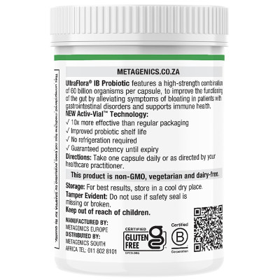 Buy Metagenics UltraFlora IB Probiotic 30's Online | Faithful to Nature