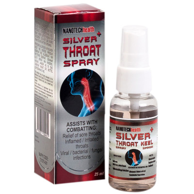 Buy Nanotech Silver Throat Spray Online | Faithful to Nature