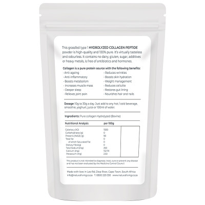 Buy Natural Living Pure Collagen Powder Online | Faithful to Nature