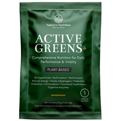 Buy Nature's Nutrition Active Greens - 20 Sachets Online | Faithful to ...