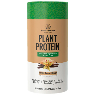 Buy Nature's Nutrition - Plant Protein Shake - Vanilla Caramel Online ...