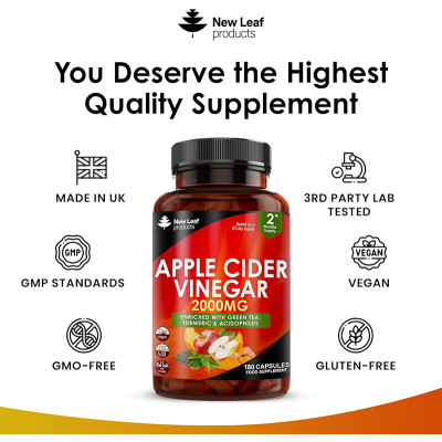 Buy New Leaf Apple Cider Vinegar Complex Online | Faithful to Nature