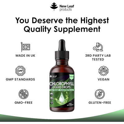 Buy New Leaf Chlorophyll Drops Online | Faithful to Nature