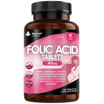 Buy New Leaf Folic Acid Tablets Online | Faithful to Nature