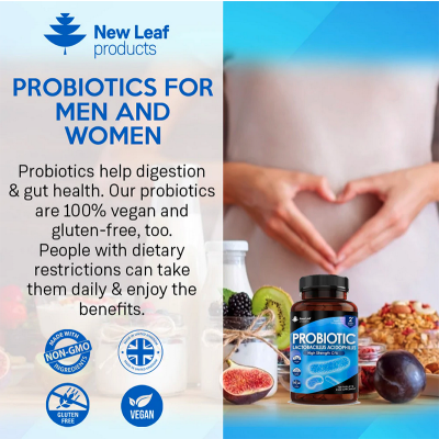 Buy New Leaf High Strength CFU Probiotic Online | Faithful to Nature