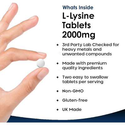 Buy New Leaf L-Lysine Tablets Online | Faithful to Nature