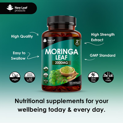 Buy New Leaf Moringa Capsules Online | Faithful to Nature