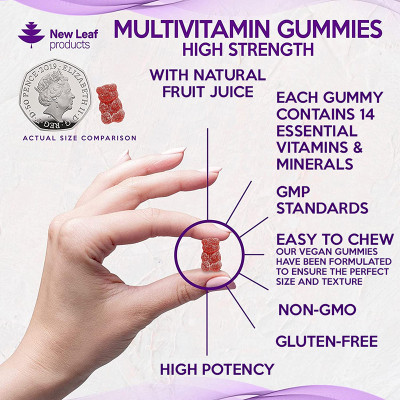 Buy New Leaf Multivitamin Gummies High Strength Online | Faithful to Nature