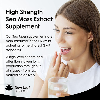Buy New Leaf Sea Moss Tablets Online | Faithful to Nature