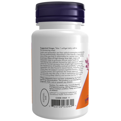 Buy Now Foods Lutein & Zeaxanthin Online | Faithful to Nature