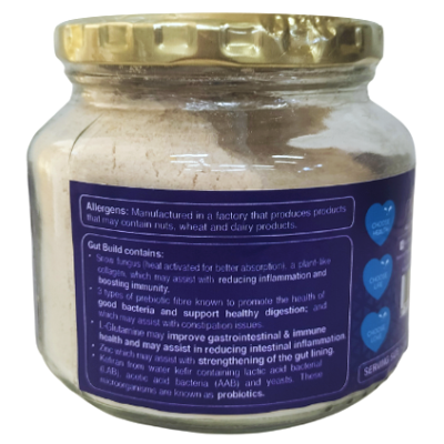 Buy NuMeSa Gut Build Vegan Kefir Powder with snow Fungus, L- glutamine ...