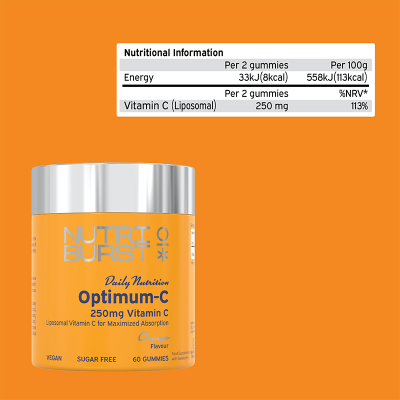 Buy Nutriburst Optimum-C Liposomal Vitamin C Gummies Online | Faithful ...