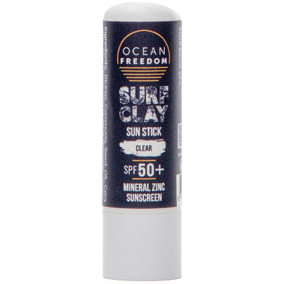 Buy Ocean Freedom Clear Surf Clay Mineral Sun Stick - 6g Online ...
