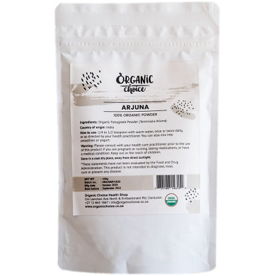 Buy Organic Choice Arjuna Powder Online | Faithful to Nature