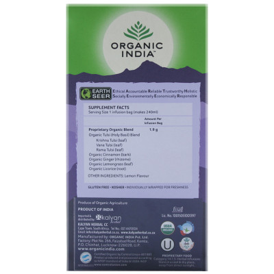 Buy Organic India Tulsi Licorice Spice Tea Online | Faithful to Nature