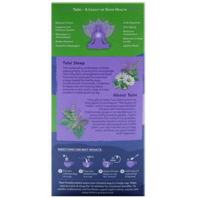 Buy Organic India Tulsi Sleep Tea Online | Faithful to Nature