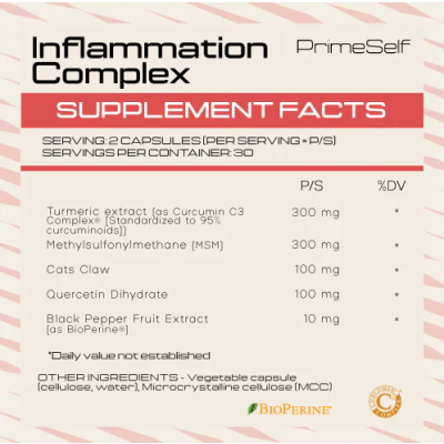 Buy PrimeSelf Inflammation Complex Online | Faithful to Nature