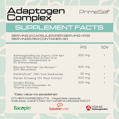 Buy PrimeSelf Adaptogen Complex Online | Faithful to Nature