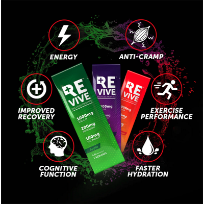Buy REVIVE Daily Electrolytes Trio: Apple | Blackcurrant | Blood Orange ...