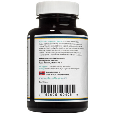Buy Rosita Cod Liver Soft Gel Online | Faithful to Nature